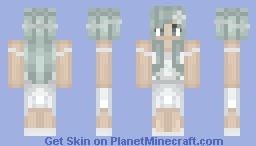 The girl in the white dress ♡ Minecraft Skin