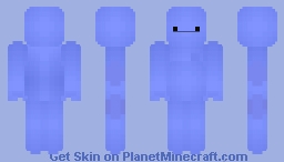 Blue Baymax Minecraft Skin