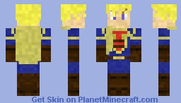 Isaac (Golden Sun) (3D) *Read Description* Minecraft Skin