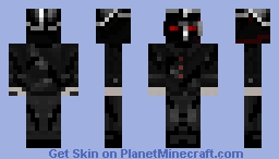Demon Eyes Minecraft Skin
