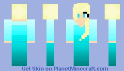 Elsa Minecraft Skin