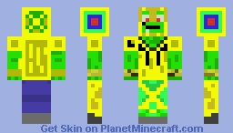Gold Gremlin Minecraft Skin
