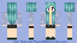 Mint skin :3 Minecraft Skin