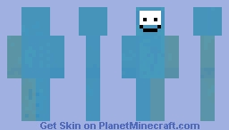 Blue Puffle Skin Minecraft Skin