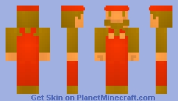 Retro Mario Minecraft Skin