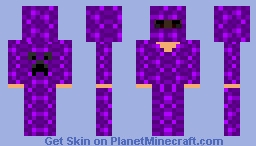 Purple Armor Ninja Minecraft Skin