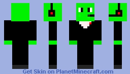 Slime Gamer Minecraft Skin