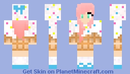 Ice cream Minecraft Skin
