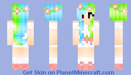 Summer girl Minecraft Skin