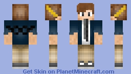 Cool Lightning Boy Minecraft Skin