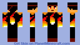 Fire Fists Minecraft Skin