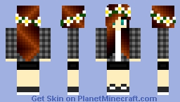 Red Haired Girl Minecraft Skin