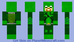 Green Arrow Minecraft Skin