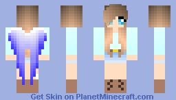 Blue angel Minecraft Skin