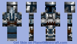 Star Wars Jango Fett Minecraft Skin