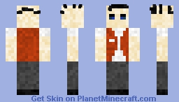 Tired Mall Worker Minecraft Skin