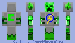 Creeper Robot 9000 Minecraft Skin