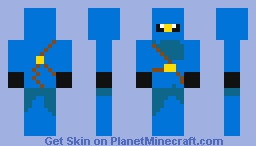 Ninjago jay Minecraft Skin
