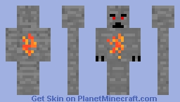 Magma Monster Minecraft Skin