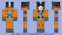 Space Raccoon Minecraft Skin