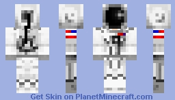 Astronaut Minecraft Skin