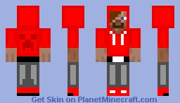 supreme steve Minecraft Skin