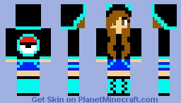Pokemon Girl Minecraft Skin