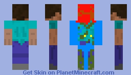 lava zombie Minecraft Skin
