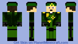 U.S. Army General Minecraft Skin