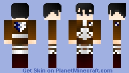 captain levi Minecraft Skin