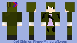 Human Springtrap Minecraft Skin