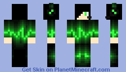 Green Gamer Minecraft Skin