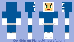 Megaman: Iceman Minecraft Skin