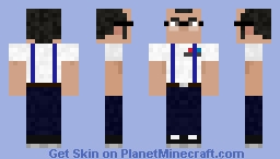 Jason the Mine cart Salesman Minecraft Skin