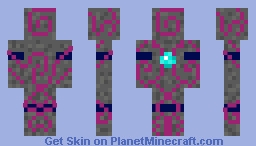 Nordic Water Guardian Minecraft Skin