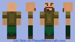 Guy with a beard Minecraft Skin