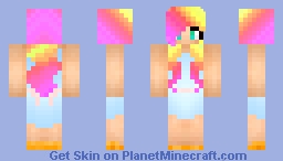 Summer Girl Minecraft Skin
