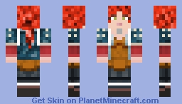 Triss Merigold (Witcher 3) Minecraft Skin