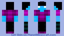 8-Bit Character Minecraft Skin