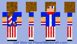 Fourth of July Minecraft Skin