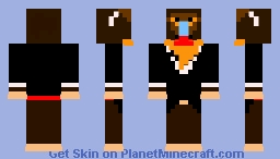 baboon in a tux Minecraft Skin