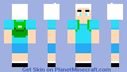 Finn the human Minecraft Skin