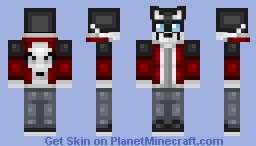 Furry Canada's Day Minecraft Skin