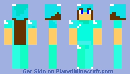 Diamond armor girl Minecraft Skin