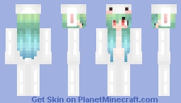 white bunny Minecraft Skin