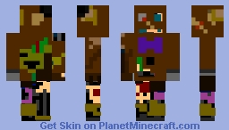 TRTF: R - Hybrid Freddy Fazbear Minecraft Skin