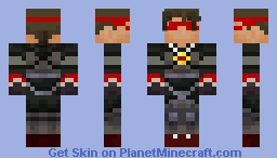 Red Sky Minecraft Skin