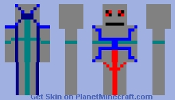 Killer Test Robot Minecraft Skin