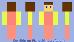 Girl with dress Minecraft Skin