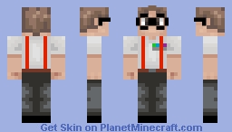 Nerd Minecraft Skin